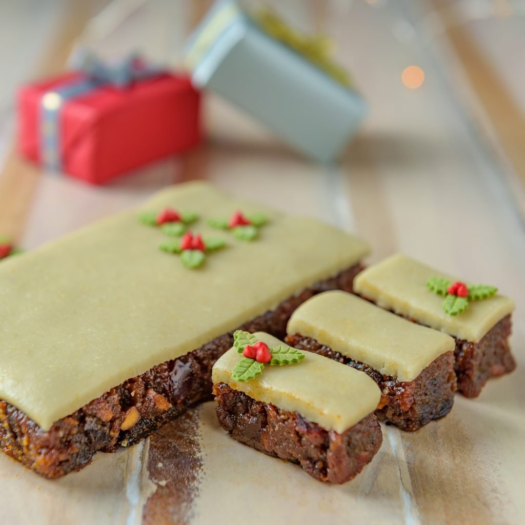 Christmas Cake Slab (500g) – The Cake Factory