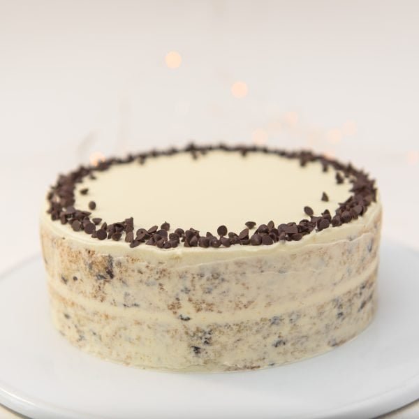 Vanilla Chocolate Chip (8”) – The Cake Factory